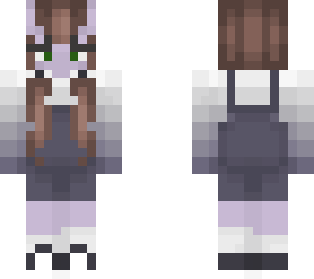 Bloom purple alien | Minecraft Skin