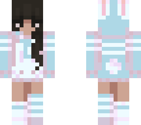 bunny hoodie | Minecraft Skin