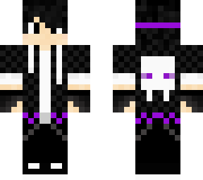 Emo purple boy | Minecraft Skin