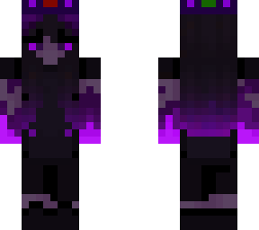 End Queen (Purple Crown) | Minecraft Skin