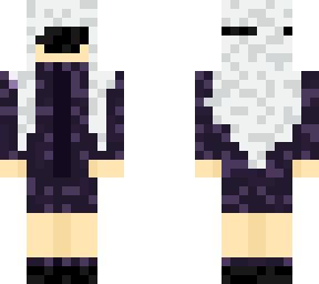 gojo satoru girl | Minecraft Skins