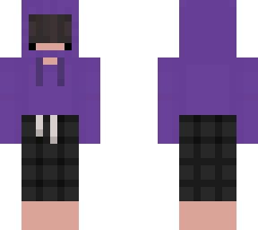hoodie purple | Minecraft Skin