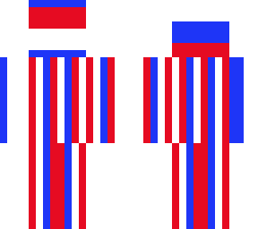 American Flag Minecraft Skins