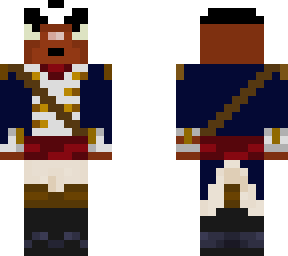 red cocker spaniel made for tea in lamanberg suit | Minecraft Skin