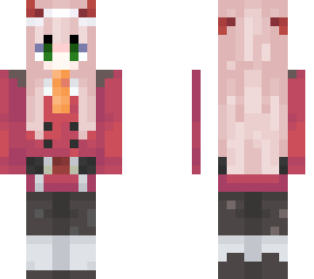 zero two | Minecraft Skins