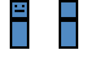 blue creep | Minecraft Skin