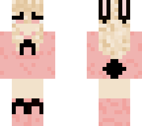 cute bunny girl | Minecraft Skin