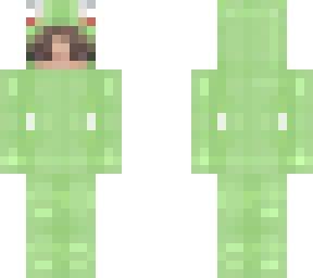 frog girl onesie | Minecraft Skins