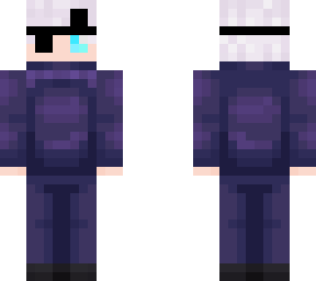 gojo in half | Minecraft Skins