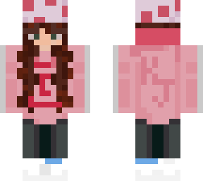 kinoko kingdom girl skin | Minecraft Skin