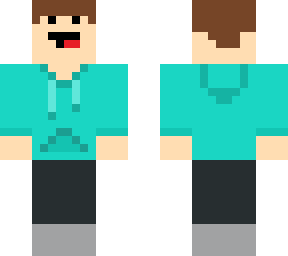Light Blue Skin | Minecraft Skin