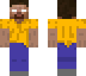 Orange steve | Minecraft Skin