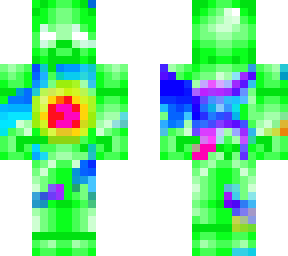 Twisted Green Steve | Minecraft Skin