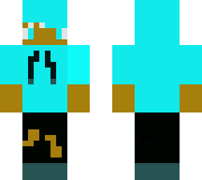 cyan boy FIXED | Minecraft Skin