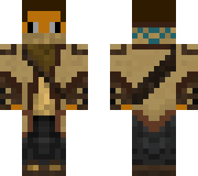 desert explorer scar | Minecraft Skin