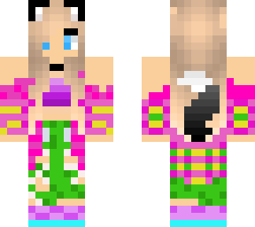 Easter WereWolf Girl | Minecraft Skin