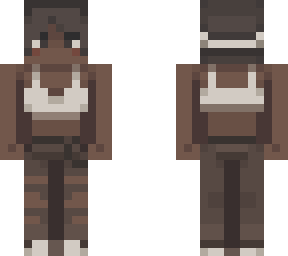 hair bun | Minecraft Skin