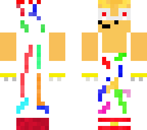 Hyper Sonic Minecraft Skins