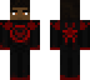 spiderman miles | Minecraft Skins