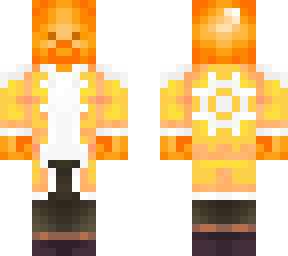 orange steve | Minecraft Skins