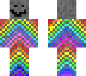 rainbow knight | Minecraft Skin