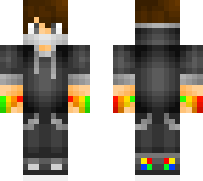 Rainbiow Gamer Minecraft Skins