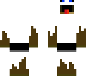 Toilet paper man | Minecraft Skin