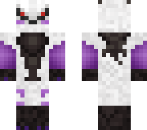 White Renamon | Minecraft Skin