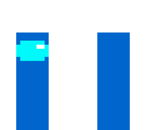 Blue Crewmate/Imposter | Minecraft Skin
