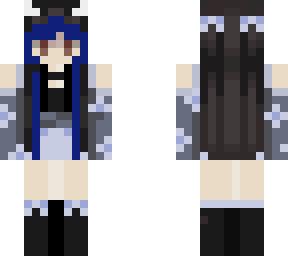 Blue demon | Minecraft Skin