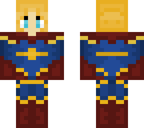 Captain Marvel | Minecraft Skin