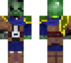 Infected Green/Emerald Steve | Minecraft Skin