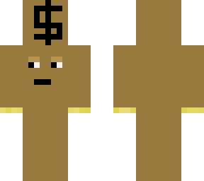 Moneybag Man | Minecraft Skin
