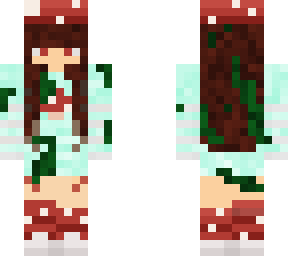 mushroom girl | Minecraft Skins