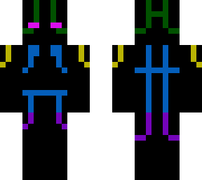 white rainbow knight | Minecraft Skins