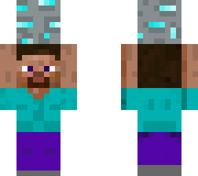 steve holding diamond | Minecraft Skins