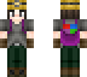 Gemstone Backpack | Minecraft Skin