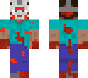 Murderer Killer Steve Jason Voorhees Bloody Bloody Steve Minecraft Skins
