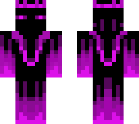 purple enderman king | Minecraft Skin