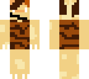 the diggy mole man | Minecraft Skin