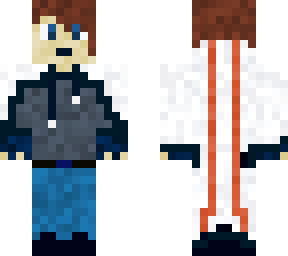 White cloak | Minecraft Skin
