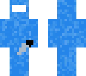 amongus blue imposter | Minecraft Skin