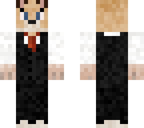 Caracal in suit | Minecraft Skin