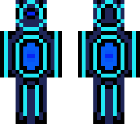 cyber 3d robot | Minecraft Skins