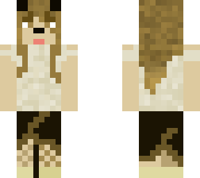 dog girl | Minecraft Skins