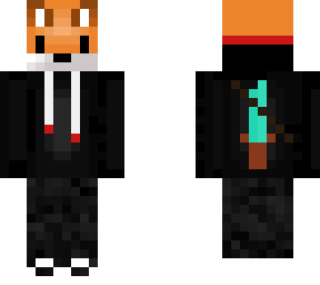 Drip Fox but Slim | Minecraft Skin