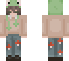 edit of Goblincore | Minecraft Skin