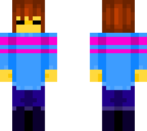 Frisk Minecraft Skins