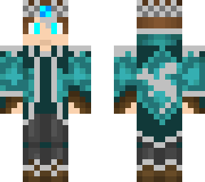 Ironheart dragon king | Minecraft Skin