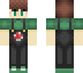green overalls boy | Minecraft Skins